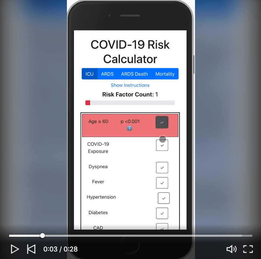 Senior Fellow Sylwia Vargas launches "COVID-19 Risk Calculator" app ...